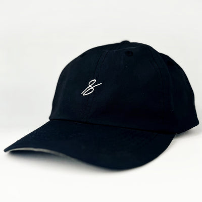 SH Cap Black | White Logo – Stratton Haley Golf